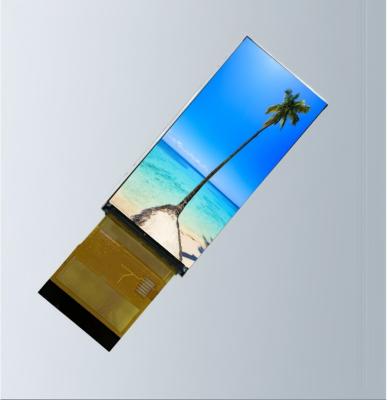 China 2.35 Inch Bar Type Tft Lcd 222*480 Resolution MIPI/RGB/SPI  Interface 500c/D Brightness for sale