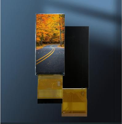 China 2.35 Inch Bar Type Tft Lcd 222*480 Resolution MIPI/RGB/SPI  Interface 500c/D Brightness for sale