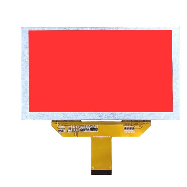6.4 inch TFT display side view