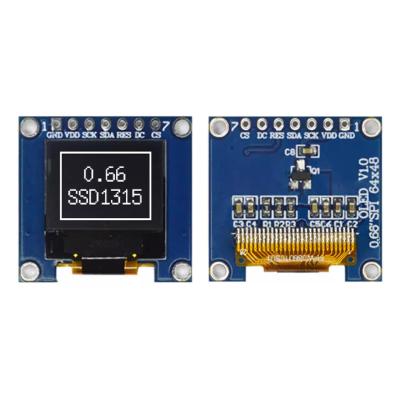 Cina 0.66 pollici OLED con PCB 64x48 punti interfaccia SPI/IIC guida IC ssd1306 in vendita