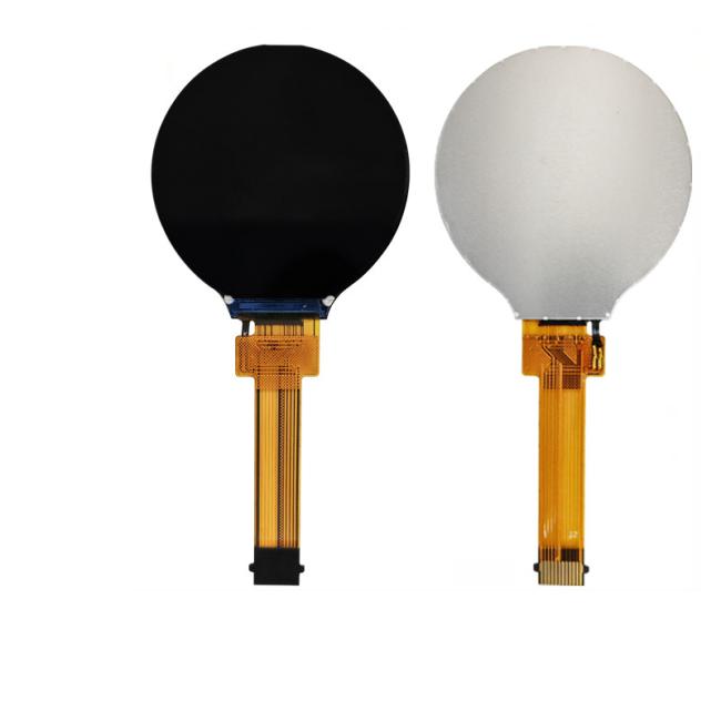 1.28 inch round TFT display with components