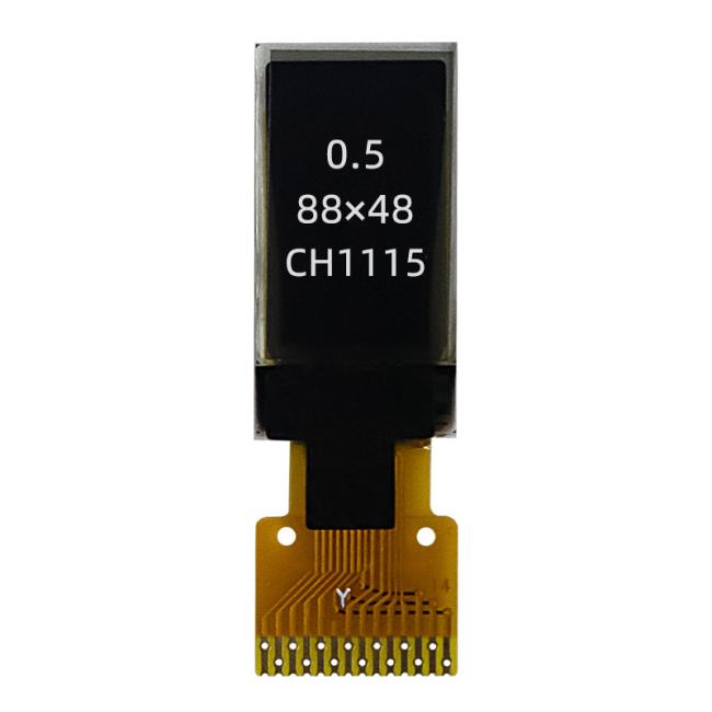 0.5 inch PMOLED display close-up