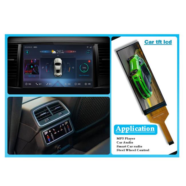 3.13 inch TFT display module side view