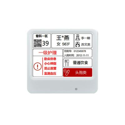 China 4.2 Inch E Paper Display Black/White/Red 400X300 I2C Interface Free View Angle for sale