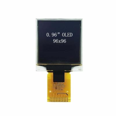 China Square 0.96 Inch OLED Display 96x96 Resolution 12PIN SSD1317 Driver Serial Port Screen for sale