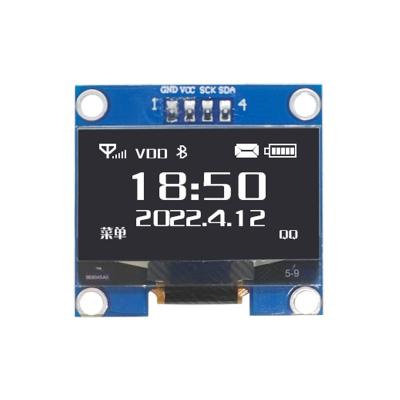China 1.3 Inch Square Oled Display 128*64 Dots 4pins IIC Interface Driving IC CH1116 for sale