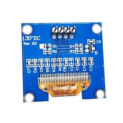 China 1.3 Inch Square Oled Display 128*64 Dots 4pins IIC Interface Driving IC CH1116 for sale