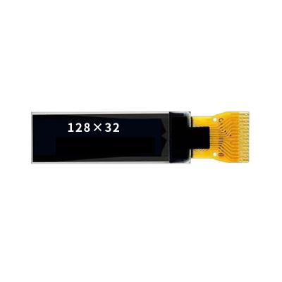 China 0.87 Inch I2c Oled Display Small Oled Screen 128*32 Resolution 14 Pins Driving IC SSD1316 for sale