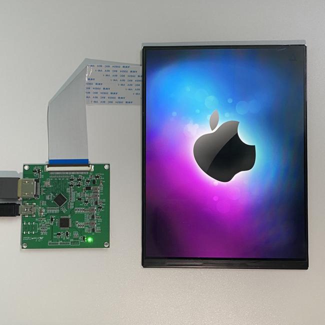 7.9 inch AMOLED display side view