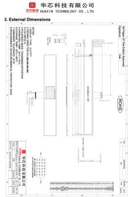 China 10,4 inch balkvormig TFT-schermmodule 1024x100 pixels 51 pins RGB interface 450 cd/m² Te koop