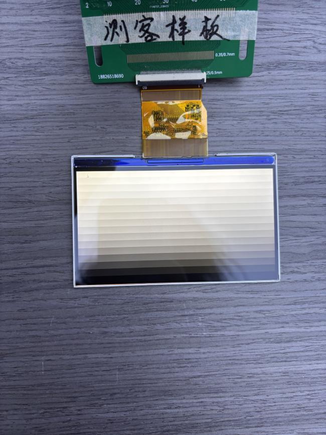 4.5 inch TFT display close-up