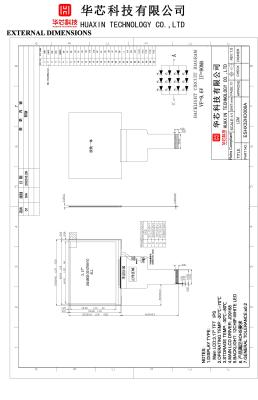 China 3.2  Inch FHD TFT Display High resolution Tft Display 1024X768  Dots  MIPI  Interface  600c/d for sale
