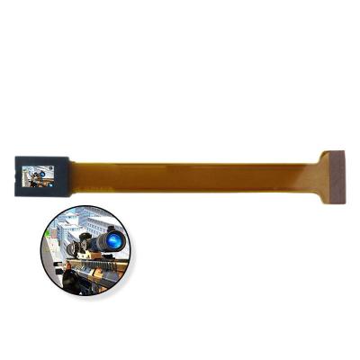 【0.23-Inch Micro Display】AMOLED Monocular Module, 640x400 High Resolution, Compatible with Helmet AR Displays, Full Color/Single Green Optional, Low Power Consumption, Self-Luminous & High Contrast