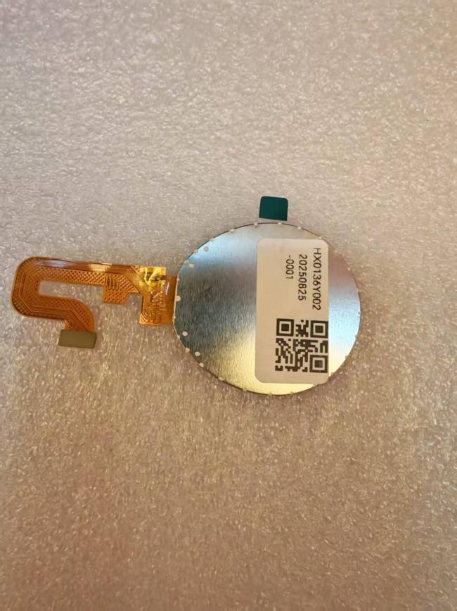 1.36 inch round TFT display front view