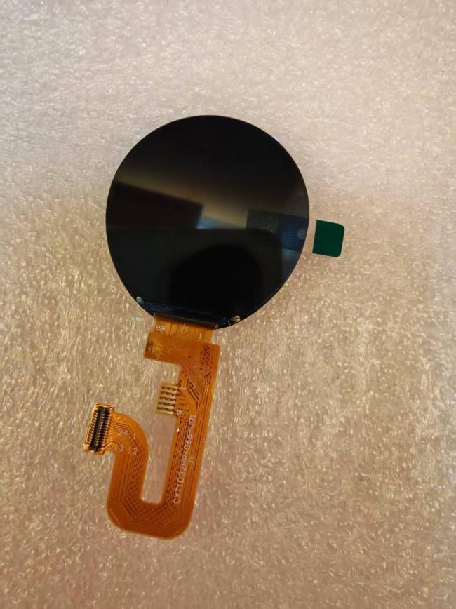 1.36 inch round TFT display technical view