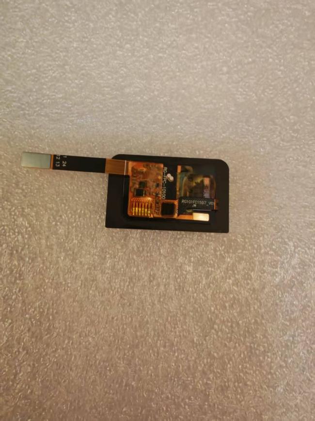 1.01 inch AMOLED display close-up