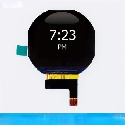China 1,22 inch ronde TFT-scherm 240(RGB) x 208 resolutie 13 PIN 4-draads SPI-interface Driving IC ST7789V 300C/D helderheid Te koop