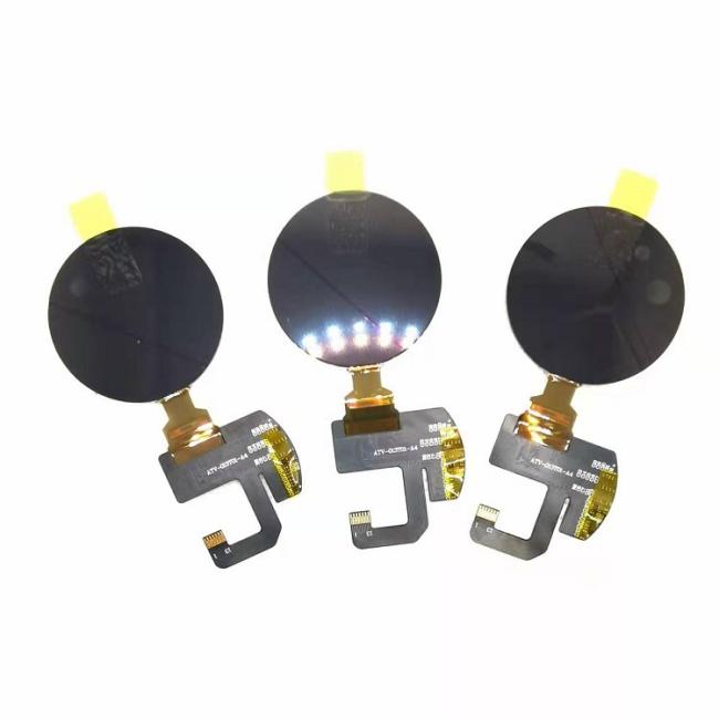 1.3 inch AMOLED panel front view