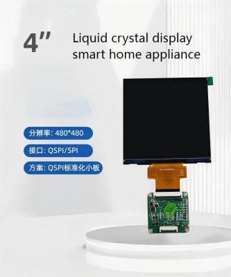 China QSPI Standardized Small Board | 4.0-inch 480×480 500nits QSPI/SPI Dual Interface, Special for Industrial Control / Portable Devices, No Customization Required, Direct Connection Adaptation for sale