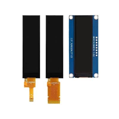 China 2.25-inch TFT LCD color screen | 76×284 long strip resolution, ST7789 driver, serial port screen, dedicated for industrial equipment status bars, easy to install in narrow spaces, stable display for sale