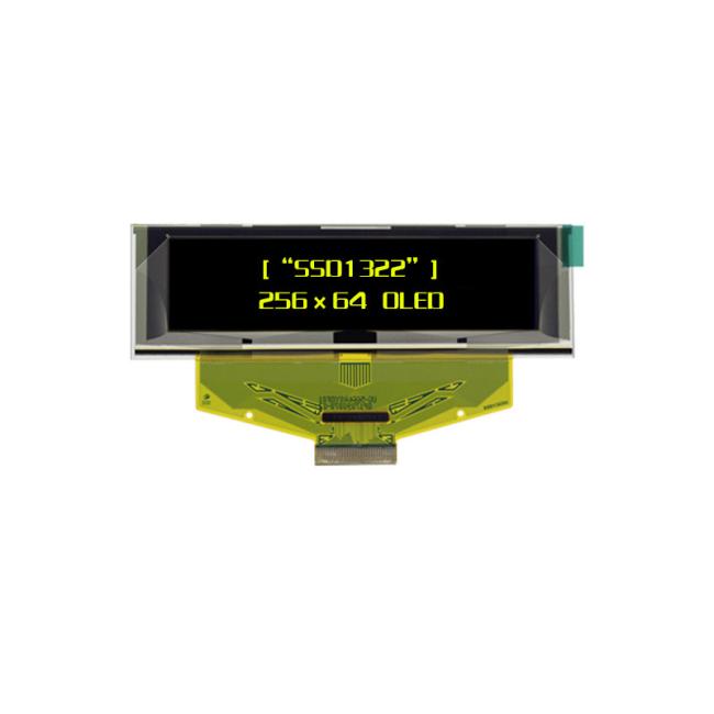 2.8 inch PMOLED display front view