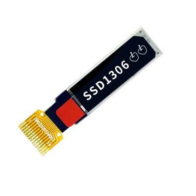 0.69  inch white  PMOLED display 96*16 dots 14PINS  IIC  interface driving IC SSD1306