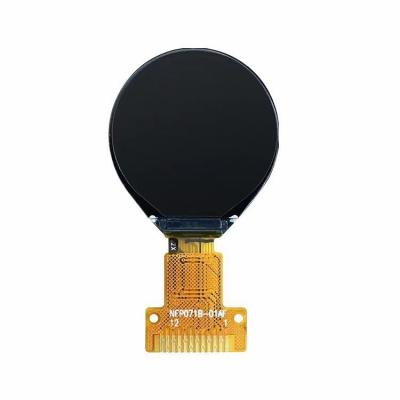 China 0.71-Inch TFT Circular IPS LCD Screen | 12PIN Soldered Connection, 360° HD Full-View, Vivid Color Display for Smart Wearables & Mini Instruments for sale