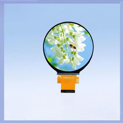 China 2.76-2.8 pulgadas redondo IPS TFT LCD Display. 480×480 píxeles de alta resolución, ST7701S controlador chip, 3SP especificación, vista HD anti-brillo para paneles de control industriales y mini instrumentos de prueba en venta