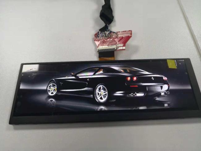 8.01 inch bar type TFT display back view