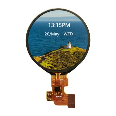 China 1Display LCD TFT circular de 32 pulgadas. Resolución 360×360, compatible con módulos de Smart Watch, baja energía para dispositivos portátiles. en venta
