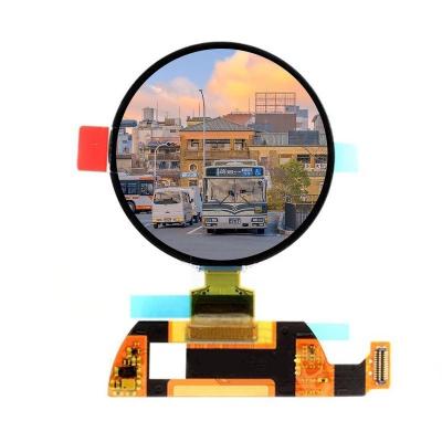 중국 1.39인치 원형 AMOLED (OLED) 디스플레이, 454x454 해상도, MIPI 인터페이스, 저전력 소비, 고화질 판매용