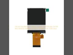 2.8 Inch Transflective Tft Display Transflective LCD Screen 320*240 Dots Driving IC ST7789T3-G4