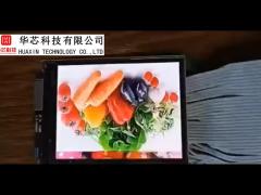 2.58 inch AMOLED display