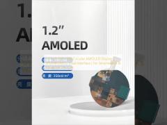 1.3 Inch 360×360 Circular AMOLED Display | SPI/MIPI/MCU Dual Interface | for Smartwatch & Wearable Devices