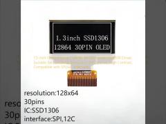 128*32 0.91 Inch Oled Module PMOLED Display 15PIN Welding SSD1306 Driver
