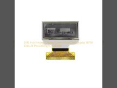 0.83 pollici Display Pmoled Screen Bianco Display OLED 96 * 39 punti 28 Pins Driving IC SSD1306