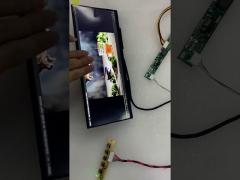 8.9 Inch Bar Type TFT 1920x720 Resolution 50pins LVDS Interface 700c/D All View Angle