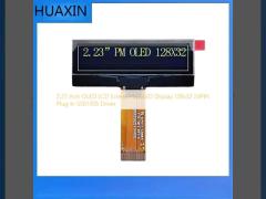 2.23インチ OLED LCDスクリーン PMOLEDディスプレイ 128x32 24PIN プラグイン SSD1305 ドライバ