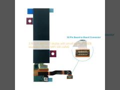 3.19 inch AMOLED-scherm met oncell touch 262x928 resolutie 30 pins MIPI 500 cd/M2