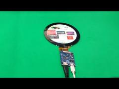 4 Inch Round TFT Display720X720  Resolution 30PINS MIPI Interface Driving IC JD9365DA 300cd/M2
