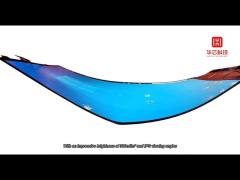 13.3 inch 2k flexible oled displays 2048x1536 mipi 300cd/m² for car displays