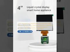 QSPI Standardized Small Board | 4.0-inch 480×480 500nits QSPI/SPI Dual Interface, Special for Industrial Control / Portable Devices, No Customization Required, Direct Connection Adaptation