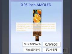 2.4-inch AMOLED display | 800 brightness anti-glare, 540×600, MIPI interface, 60Hz, dedicated for outdoor smart terminals / industrial testing, quick integration, low power consumption