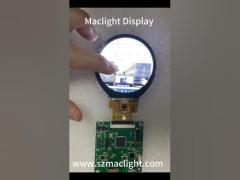 2.1 inch round tft lcd with touch screen