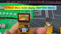 0.72inch #microdisplay #MicroOLEDdisplay 1920*1200 #FHD #augmentedreality OLED 2000nit HDMI Board