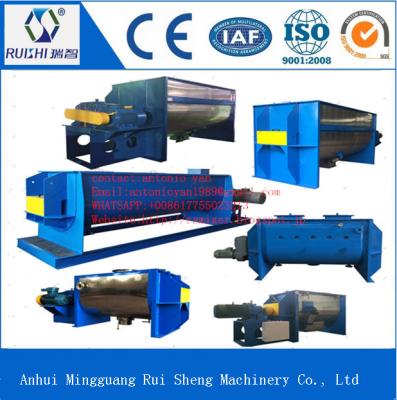 China dry ingredient horizontal mixer/dry powder ribbon mixer industrial food mixing for sale
