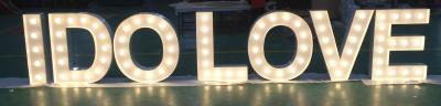 Cina Il lusso ha condotto le luci/della lettera di amore lettere illuminate annata per le nozze in vendita