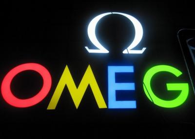 China O   comercial do canal do diodo emissor de luz rotula sinais com resina para enfrentar/quadro de alumínio à venda