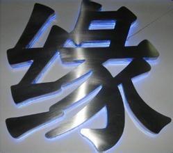 Cina Lettere del contrassegno Backlit LED dell'acciaio inossidabile, insegne luminose accese per l'affare in vendita