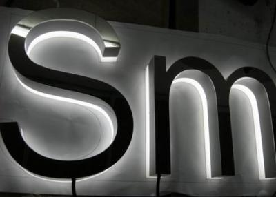 Cina Il segno Backlit LED di abitudine 3D segna l'insegna con lettere accesa dei segni di affari impermeabile in vendita